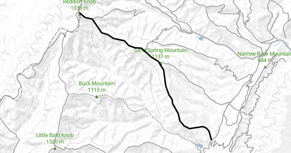 Timber Ridge Trail Mountain Biking Trail - Staunton
