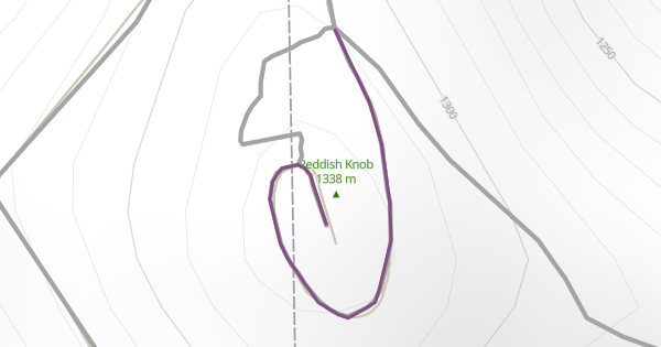 Reddish Knob Summit Mountain Biking Trail - Staunton