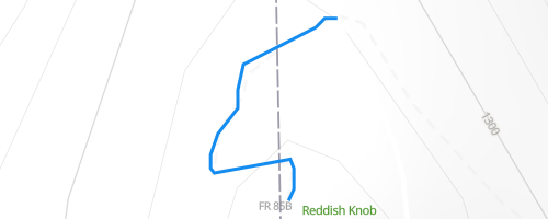 Reddish Knob Trail Mountain Biking Trail - Staunton