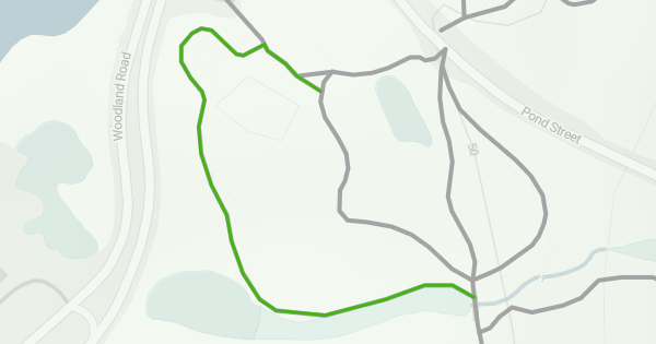 Spot Pond Brook Historic Trail Hiking Trail - Stoneham, MA