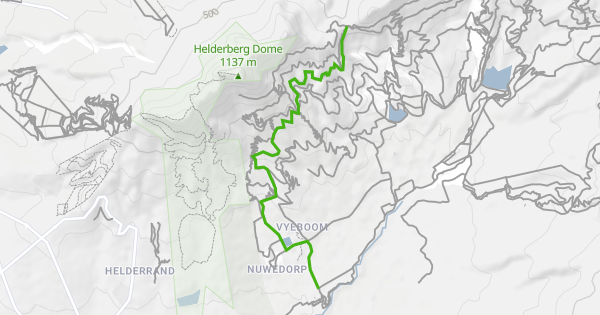Popular Route to The Neck (N1) Multi Trail - Somerset West