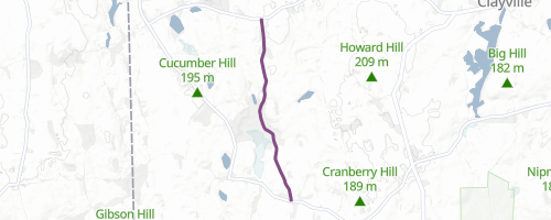 North South Trail - Johnson Road Multi Trail - Foster, RI
