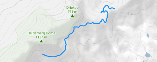 Top Contour from The Neck to The Dome Multi Trail - Somerset West