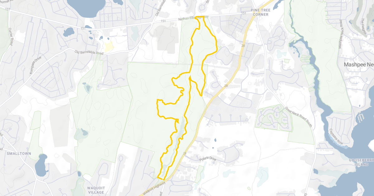 Rideplan: Martin Rd. Waquoit | Trailforks
