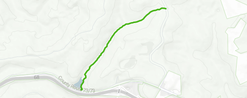 Glade Run Trail Hiking Trail - Morgantown, West Virginia