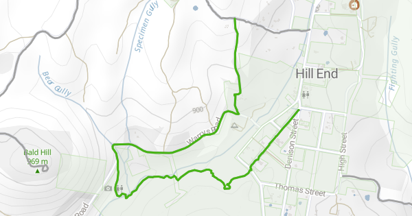 Bold Hill Mine Loop Mountain Biking Trail - Orange