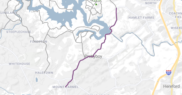 Prettyboy Dam Road Multi Trail - Hereford, Maryland