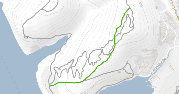 Shag Ridge Climb Mountain Biking Trail - Hobart