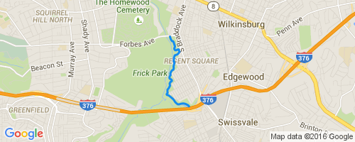 Braddock Trail Mountain Bike Trail - Frick Park, Pittsburgh