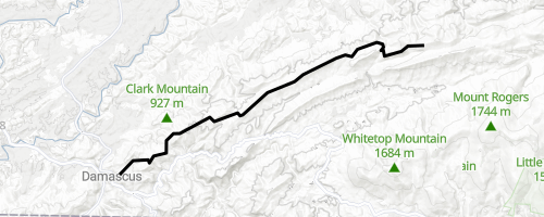 Iron Mountain Trail Multi Trail - Damascus, Virginia