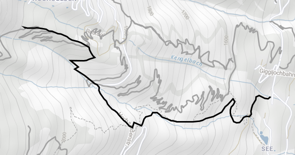 Traien Trail Mountain Biking Trail - Sölden