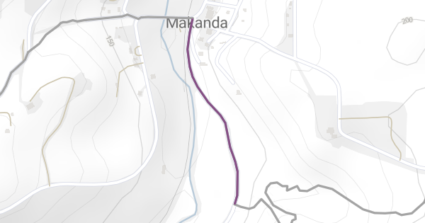 River to River Trail - Old Lower Cobden Road Hiking Trail - Makanda, IL