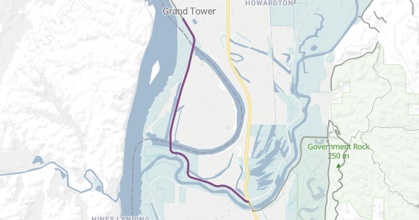 River to River Trail - Island Road Multi Trail - Grand Tower, IL