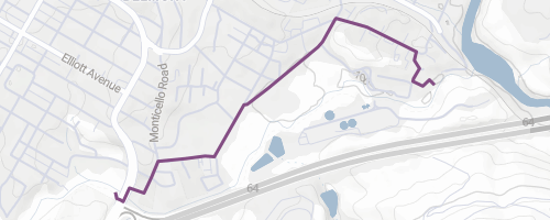 RTF Street Route alternative to bypass RipRap rocks and RWSA Sewage ...