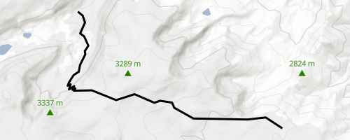 Silver Run Lakes Trail Hiking Trail - Red Lodge, Montana