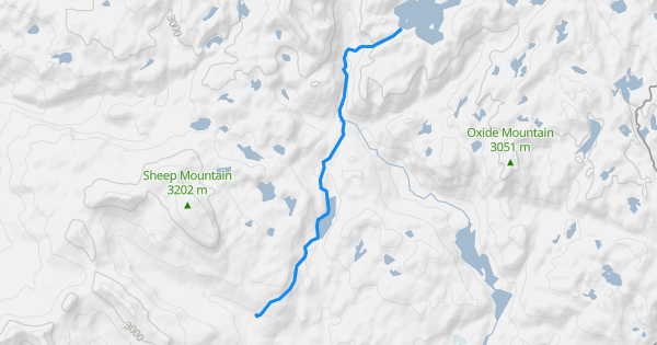 Lady of the Lake Trail Hiking Trail - Red Lodge, Montana