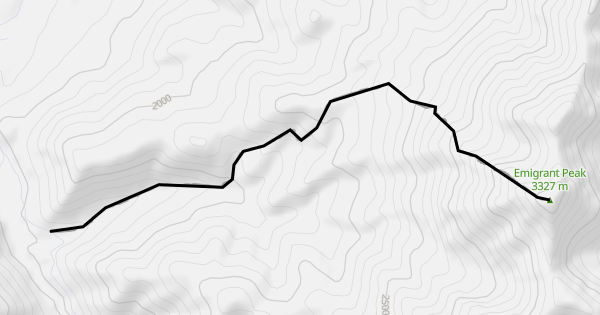 Emigrant Peak Trail Hiking Trail - Livingston, Montana