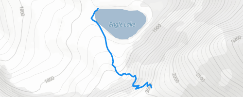 Engle Lake Trail Hiking Trail - Libby, Montana