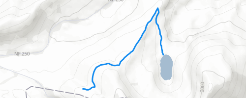 Hoodoo Lake Trail Multi Trail - St Regis, MT