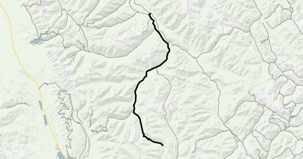 Youngs Creek Trail Hiking Trail - Ovando, Montana
