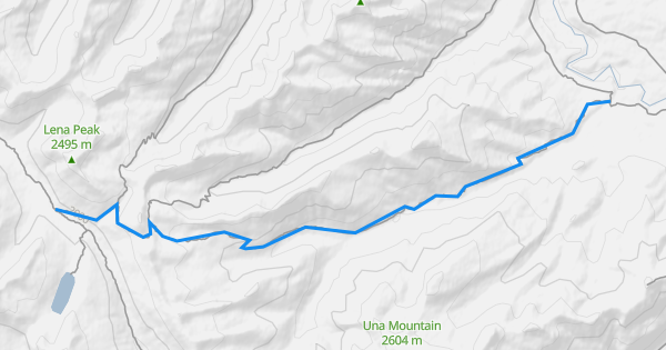 Bartlett Trail Hiking Trail - Ovando, Montana
