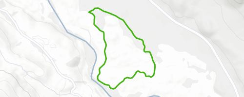 Big Valley Outer Loop Skiing Trail - Winthrop, WA