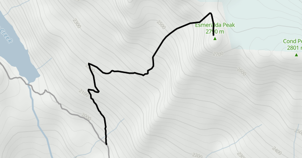 Keyhole Trail Hiking Trail - Ainsworth, British Columbia