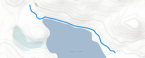 North Sayer Lake Skiing Trail - Sault Ste. Marie, Ontario