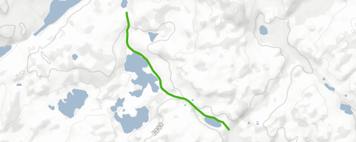 Isabelle Lake Trail Hiking Trail - Pinedale, Wyoming