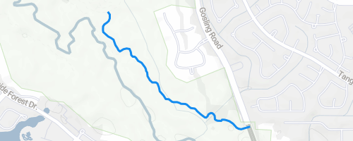 Spring Creek Nature Trail Mountain Biking Trail - The Woodlands