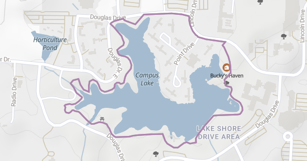 Campus Lake Trail Hiking Trail - Carbondale, IL