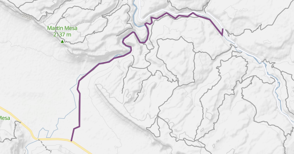 River Road CR Y 11 Multi Trail - Uravan, Colorado