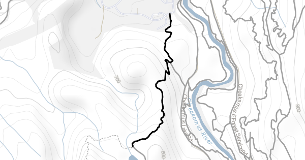 Lower Ridge Mountain Biking Trail - Whistler, BC
