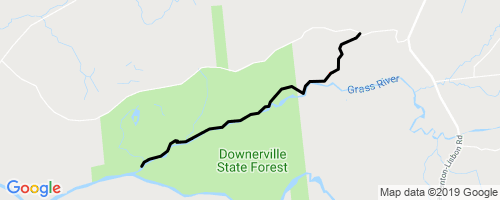 River Trail Mountain Biking Trail - Russell, New York