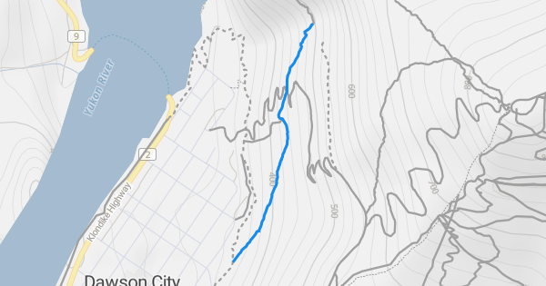 Moosehide Slide Trail Multi Trail - Dawson, YT