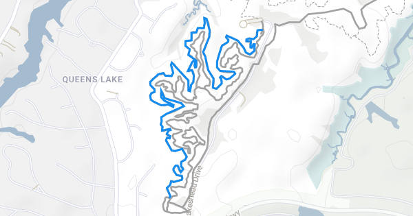 Redoubt Run Mountain Bike Trail Mountain Biking Trail - Williamsburg