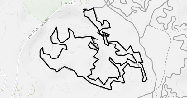 Marl Ravine Mountain Biking Trail - Toano, Virginia