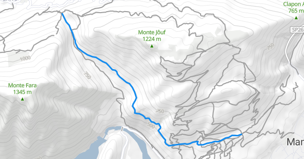 Panorama Trail Mountain Biking Trail - Maniago