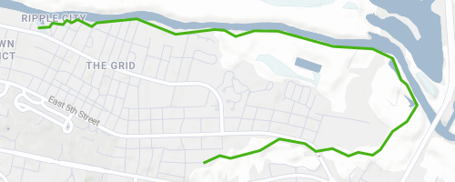 Greenville Greenway - North Segment Mountain Biking Trail - Greenville, NC