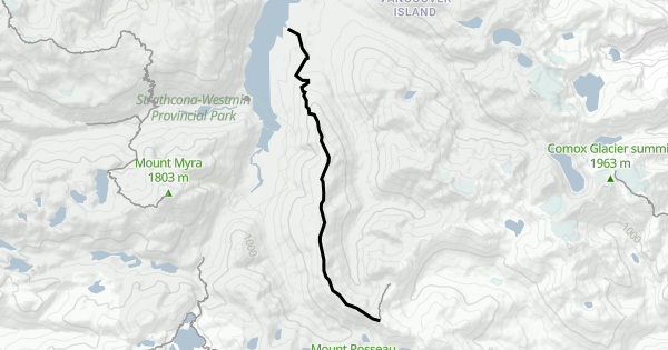 Flower Ridge Trail Hiking Trail - Comox, British Columbia