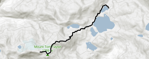 Taylor Glacier & Mt Tom Taylor Trail Hiking Trail - Comox