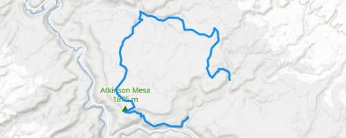 Atkinson Mesa Loop Mountain Biking Trail - Uravan, CO