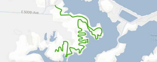 Newton Lake Trail Multi Trail - Newton, Illinois