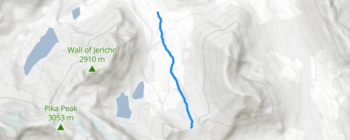 Skoki Route Hiking Trail - Lake Louise, AB | Trailforks