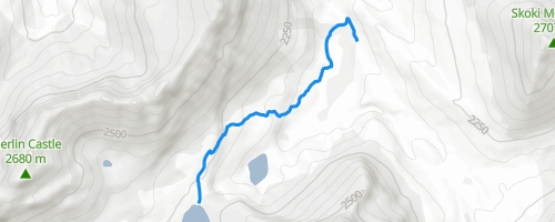 Skoki Trails Hiking Trail - Lake Louise, AB | Trailforks