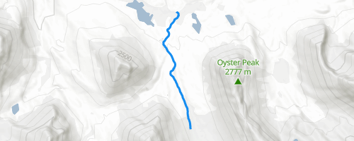 Skoki Passes Route Hiking Trail - Lake Louise, AB