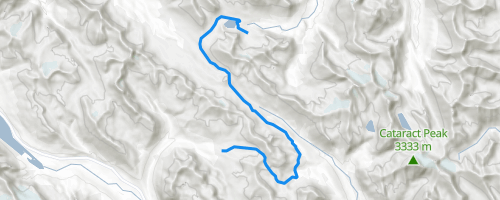 Devon Lakes Route Hiking Trail - Lake Louise, AB