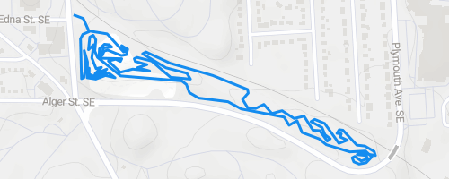 Underground Loop Mountain Biking Trail - Grand Rapids