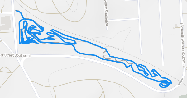 Underground Loop Mountain Biking Trail - Grand Rapids