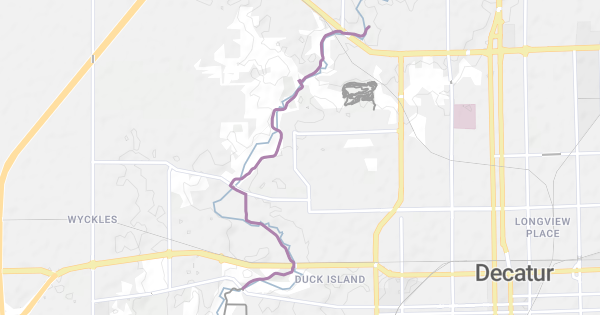 Steven's Creek Bikeway Multi Trail - Decatur, IL